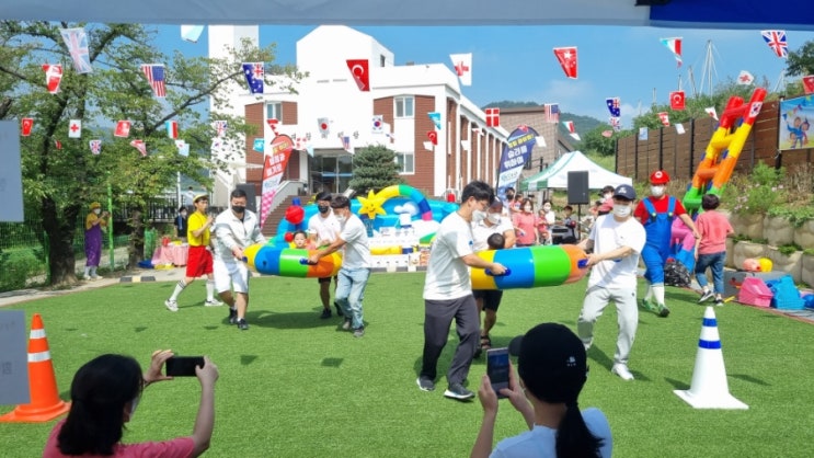 어린이집 운동회는 여기 신일사임당어린이집 가족운동회 김천대광교회에서 잘 마쳤습니다 아이원키즈스포츠이벤트 네이버 블로그