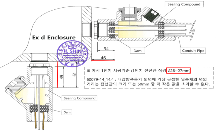 내압방폭기기에 Sealing fitting 적용할 수 없는 이유 : 네이버 블로그
