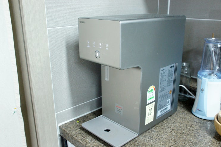 웅진코웨이렌탈 아이콘 정수기 CHP-7210N 현금사은품 자가관리 1년 사용기 : 네이버 블로그