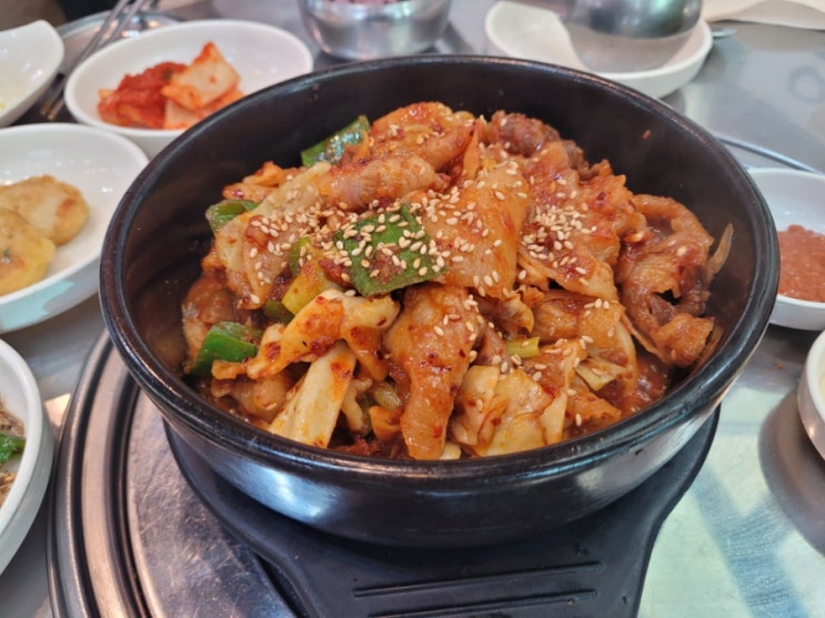 청라 맛집 고기 제육한상 : 제주우도야지 (구 시골한우시골돼지) : 네이버 블로그