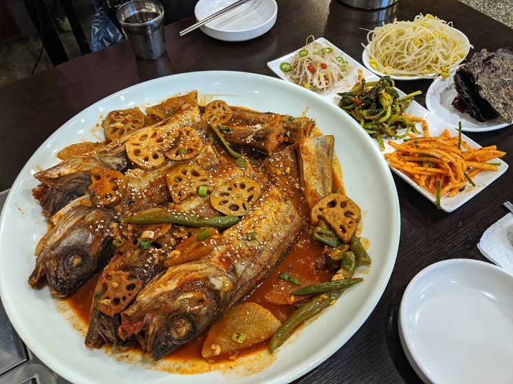 양평두물머리 관람후 양수리전통시장 연근코다리조림 창범이네맛집 국내맛집여행 네이버 블로그