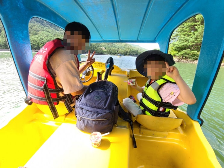 아이와 포천 여행 2편 산정호수 산정랜드산정호수 주차장 보트와 놀이기구 이용요금 네이버 블로그