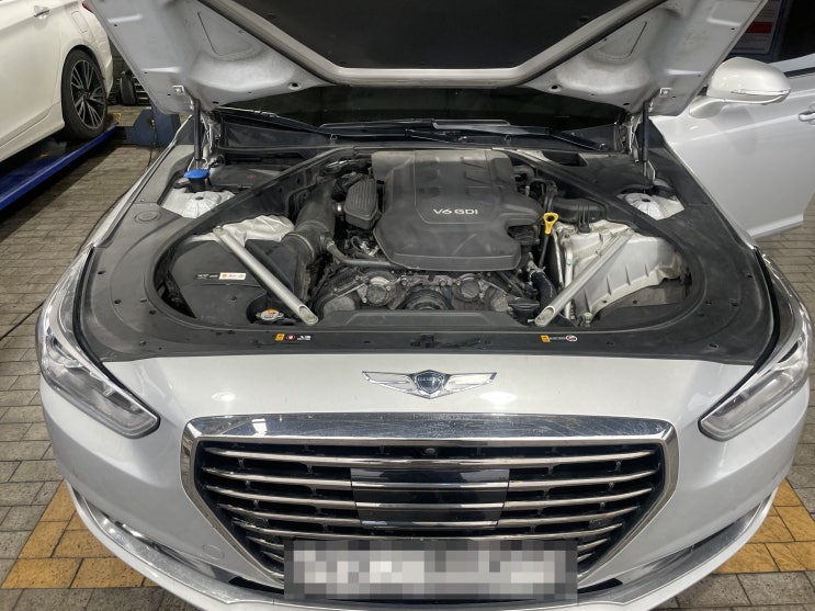 2016 제네시스 EQ900 람다 3.3 GDi G6DH 엔진 수리. : 네이버 블로그