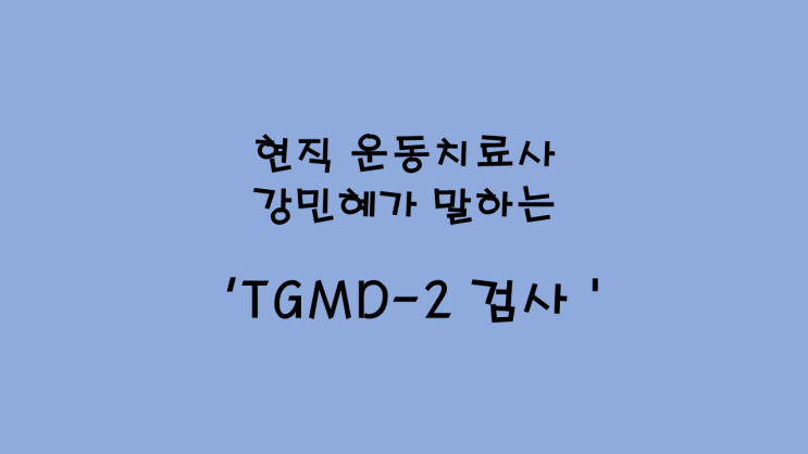 (핵심만 쏙쏙)운동발달검사,TGMD-2란? : 네이버 블로그
