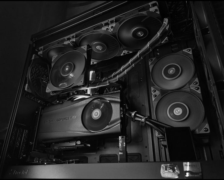 FRACTAL Define 7XL 구입 사용기 1주일 - 측면라지에이터가공 : 네이버 블로그