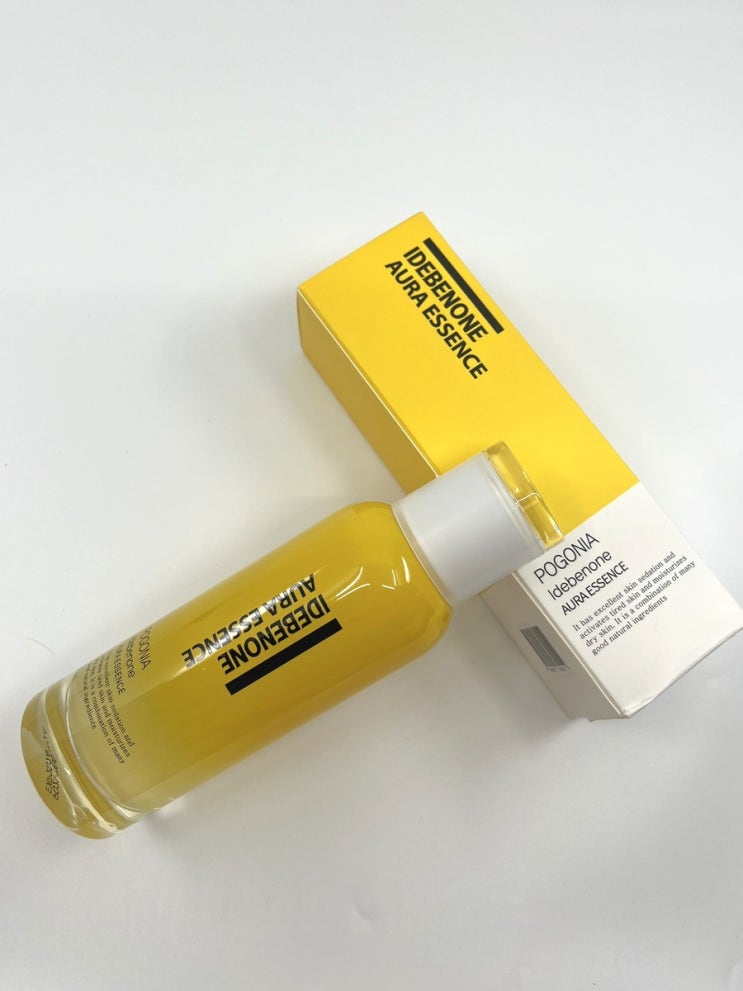 [주름개선 미백 화장품] 포고니아 이데베논 에센스 탱탱함이 남달라요 : 네이버 블로그