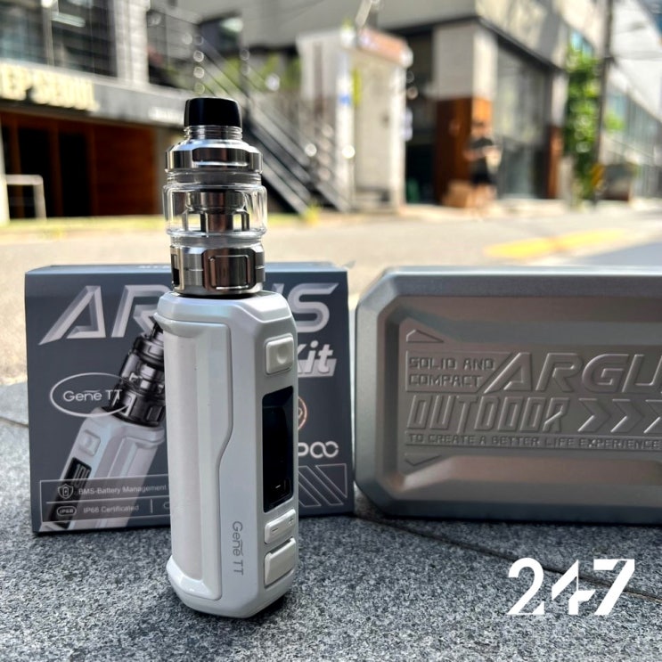 Argus Mt Kit 내장형 폐호흡기기로 강력한 출력지원 거기에 튼튼한 설계까지 모두 완벽한 모드기기 아르거스mt