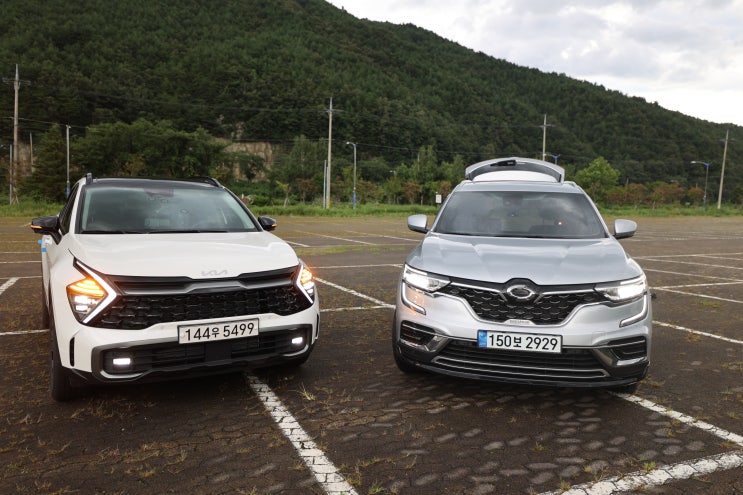과연 세기의 대결이라 할 수 있습니다. LPG SUV 최강자는 과연 누굴까요 : 네이버 블로그