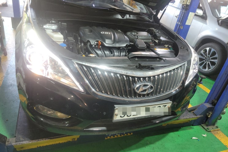 그랜저 HG GDI 엔진 흡기밸브 카본 제거 클리닉 : 네이버 블로그