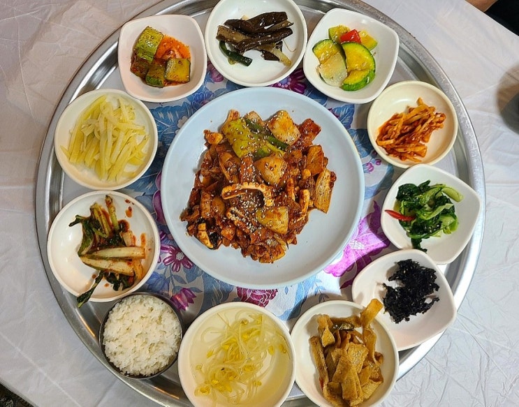 강릉홍제동 제육오징어볶음 백반맛집 대관령둥지식당 네이버 블로그