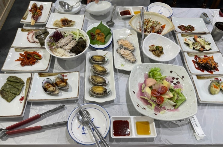 전라남도 완도 맛집 바다 앞 전복코스요리 1인 단돈 5만원에 대성회식당 네이버 블로그