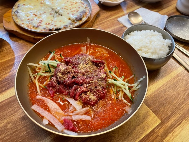 경주 함양집 보문점 한우육회물회가 유명한 웨이팅 맛집 네이버 블로그
