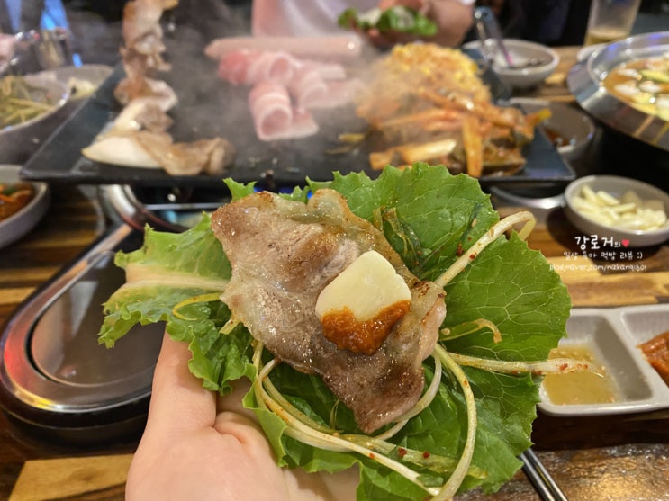 전주 중화산동 삼겹살 고기집 곤이랑대패랑 꽃게된장찌개가 서비스 네이버 블로그