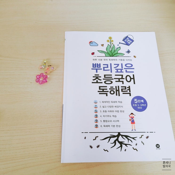 초등 독해문제집 뿌리깊은 초등국어 독해력 5단계 좋은점 네이버 블로그