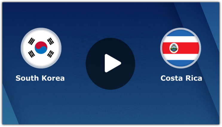 한국 코스타리카 축구 중계 방송 실시간 대한민국 코스타리카 평가전 라인업 하이라이트 네이버 블로그