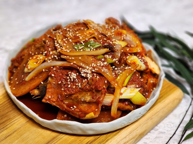 생선조림 명태코다리요리 코다리무조림 간장코다리조림 만드는법 네이버 블로그