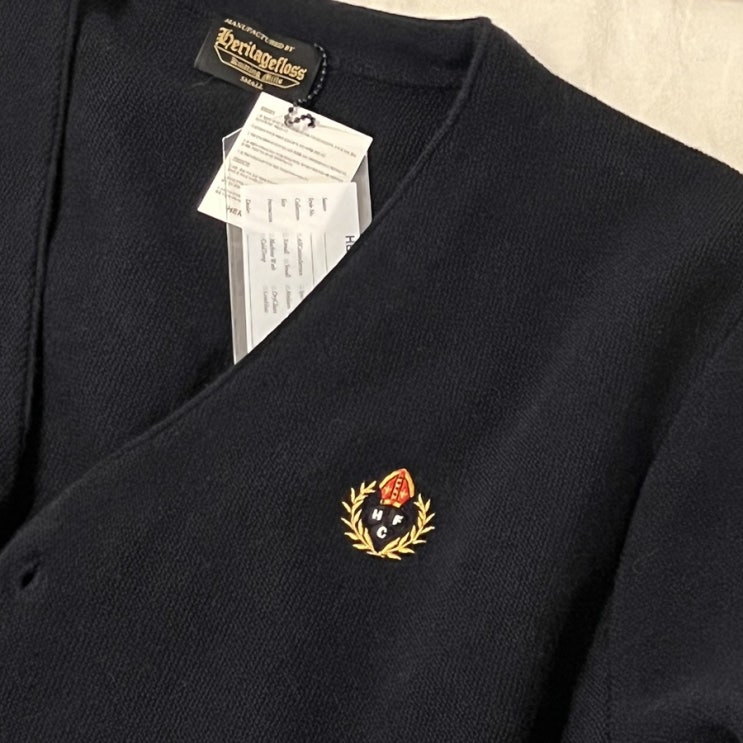 22fw heritagefloss 헤리티지플로스 가디건 S 사이즈 후기 : 네이버 블로그