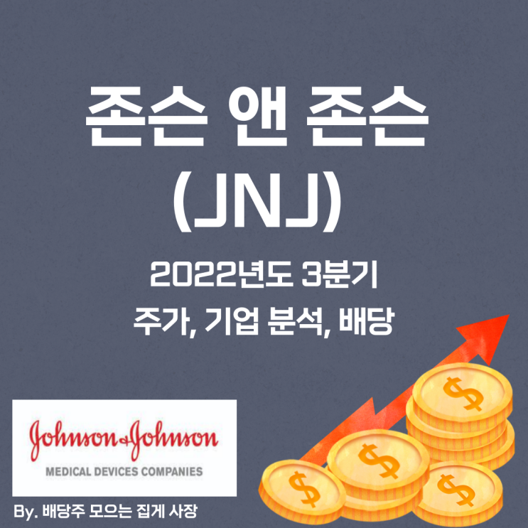 [존슨 앤 존슨] 2022년도 3분기 JNJ, JNJ 주가, JNJ 주식, 기업 분석, 배당 지급일, 배당락일, 배당 성향 ...