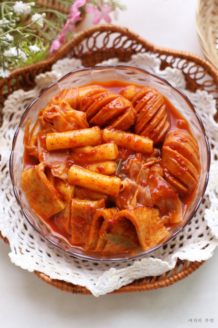 국물 떡볶이 황금레시피 백종원 떡볶이 레시피 소스 밀떡볶이 만들기 간식추천 네이버 블로그