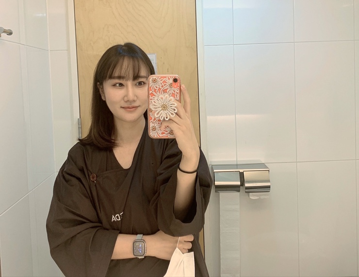 명동미용실추천 라리엔 중단발 톤다운염색 네이버 블로그