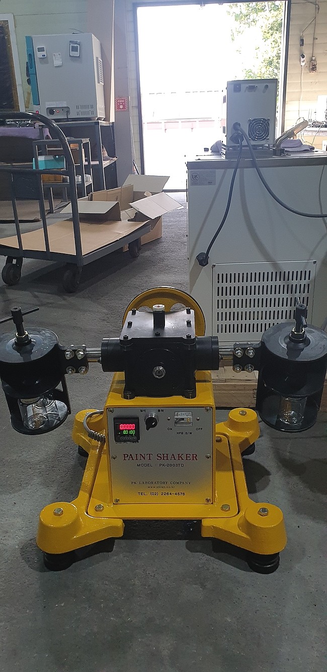 Paint Shaker with Digital Timer / PK-2003TD / 페인트쉐이커 / (주)협선양행설치 ...