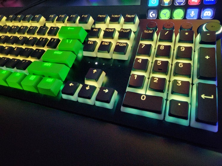 [내돈 내산] 스틸시리즈 프리즘캡 푸딩 키캡 블랙SteelSeries PRISMCAPS - Double Shot Pudding ...