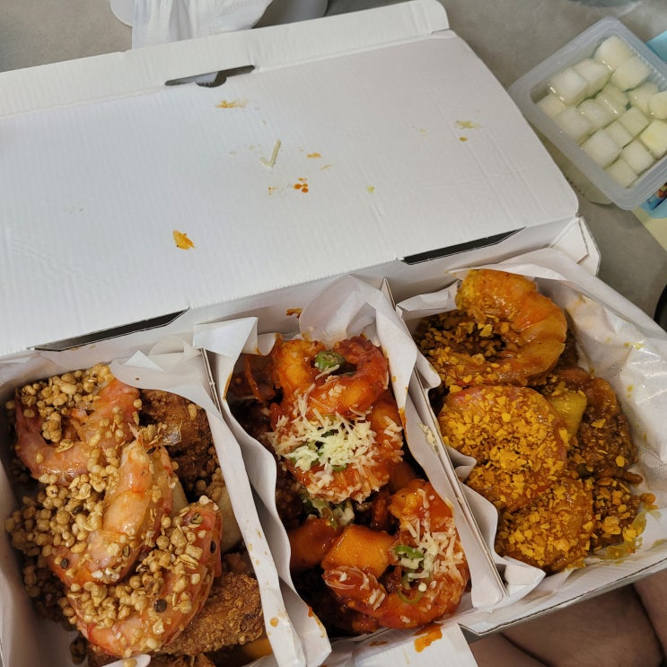 블챌 먹부림 주 기록 영등포 피에프창 대새치킨 타임스퀘어 허니번 네이버 블로그