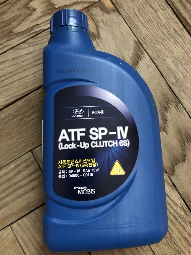 현대 기아 순정 ATF SP-4 미션오일 분석 : 네이버 블로그