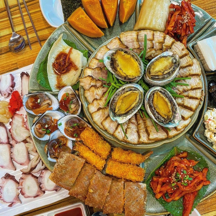 청라 보쌈 푸짐한 인천 서구맛집 다온황제해물문어보쌈 네이버 블로그