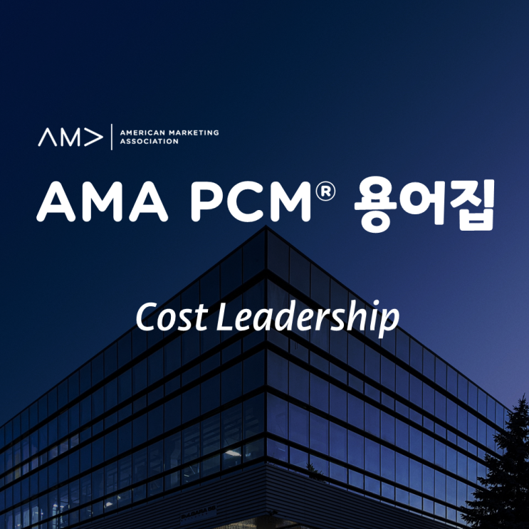 [AMA PCM 용어사전] Cost Leadership 원가 우위 : 네이버 블로그