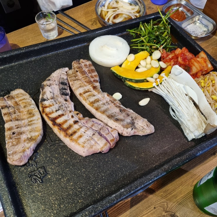 사당역 고깃집 사당 방배동 김부삼 사당역점에서 참숯초벌 생삼겹살 먹고왔습니다 네이버 블로그