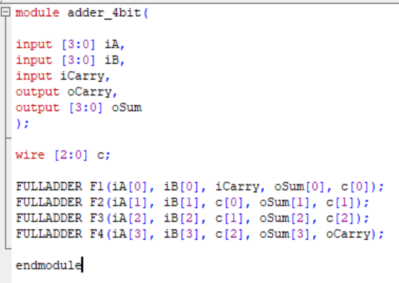 [VERILOG]4-BIT RIPPLE CARRY ADDER : 네이버 블로그