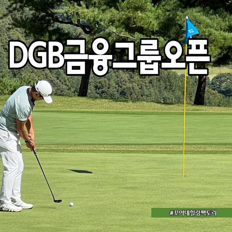 DGB금융그룹오픈 파미힐스CC 동코스 KPGA 경기 직관 : 네이버 블로그