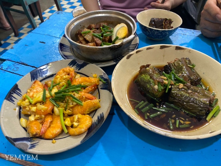 다낭 맛집 베트남 가정식 벱헨 Bếp Hên Restaurant (모닝글로리/가지고기조림/마늘새우/장조림) : 네이버 블로그