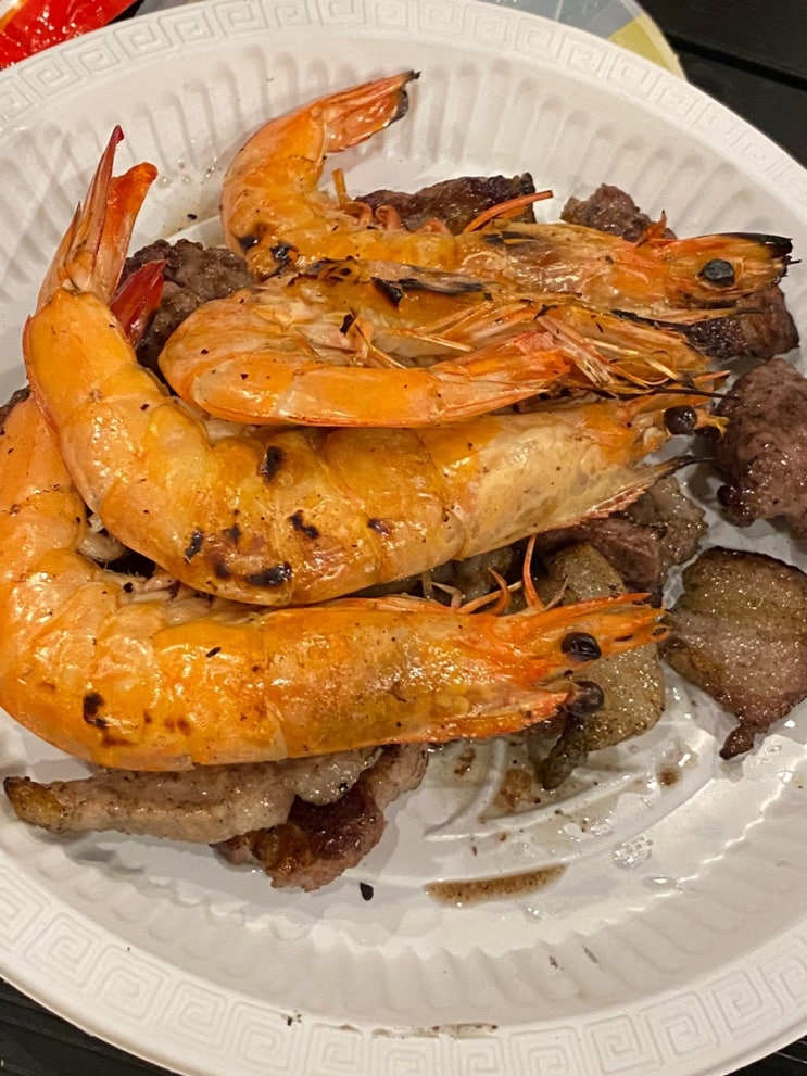 수원 화서시장 ‘동해수산’ 생새우 대하 포장 내돈내산 후기 (왕추천) : 네이버 블로그