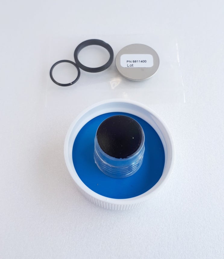 HACH 5811200 LDO 광학식 전극 센서캡 키트 LDO101 Sensor Cap Replacement Kit 하크 ...