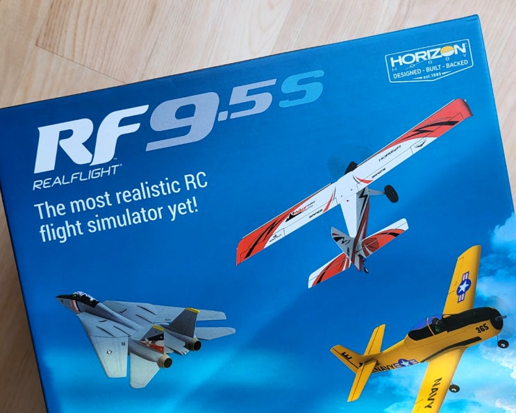 RealFLIGHT RF 9.5S 언박싱 후기 ~^ : 네이버 블로그