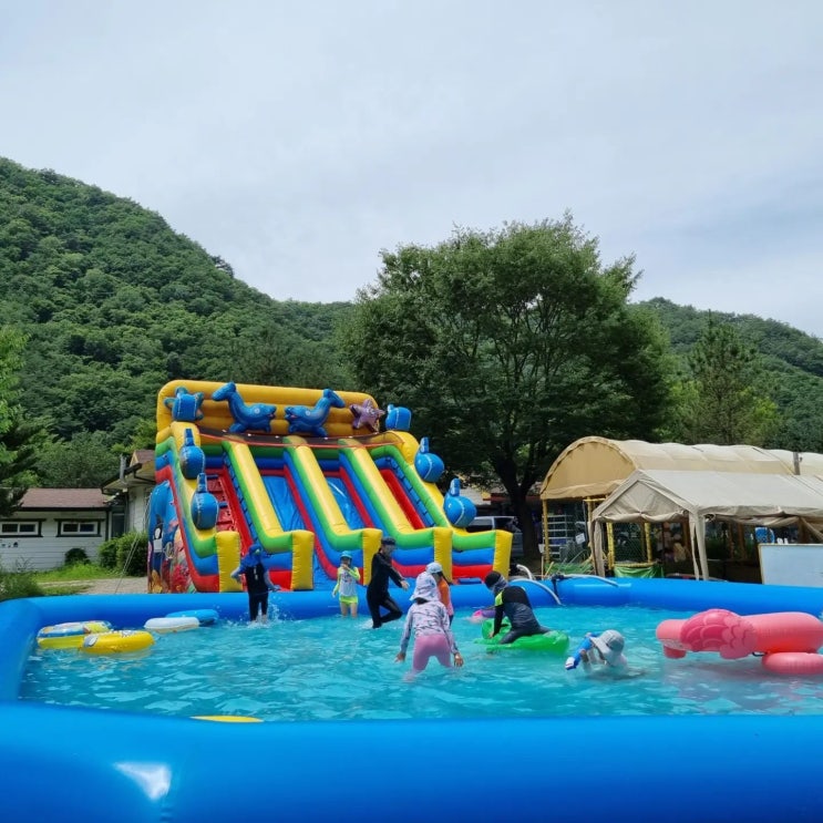 (영월캠핑장) 아이랑 캠핑 다양한 이벤트가 있는 남강캠핑장 : 네이버 블로그