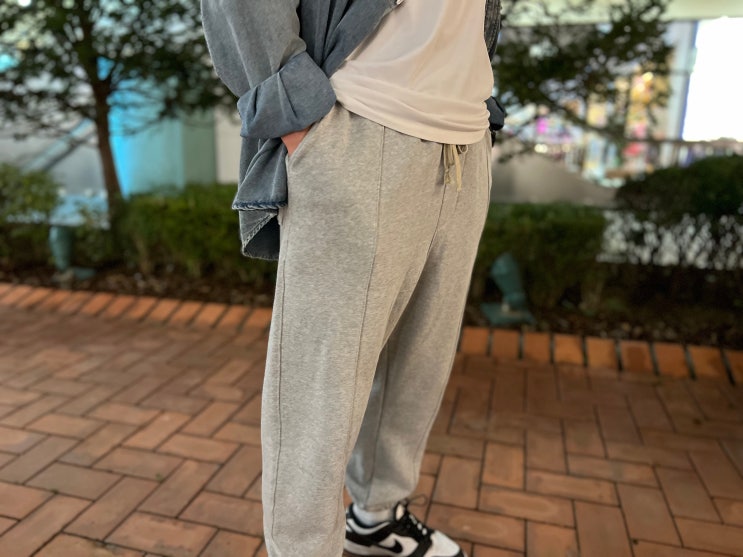 남자조거팬츠 어텐션로우 트렌디한 루즈핏 찾는다면 : 네이버 블로그