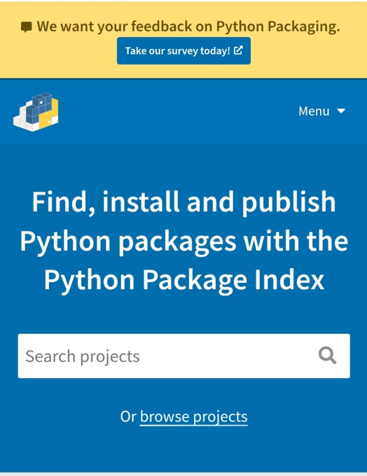 파이썬패키지인덱스 Python Package Index : 네이버 블로그