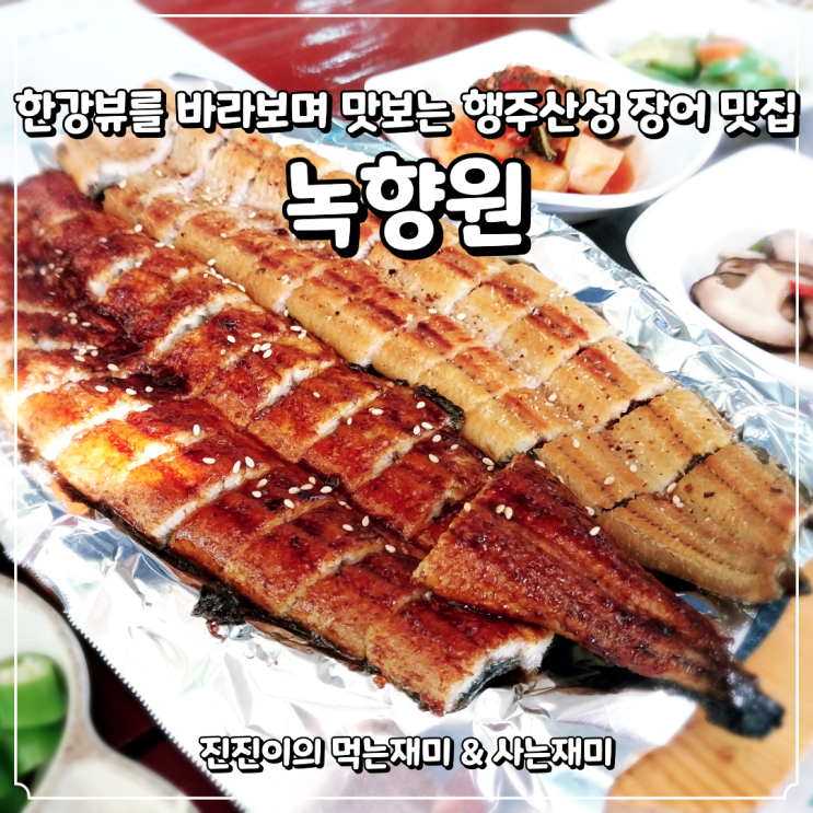 녹향원 한강뷰를 바라보며 즐기는 행주산성장어 맛집 네이버 블로그