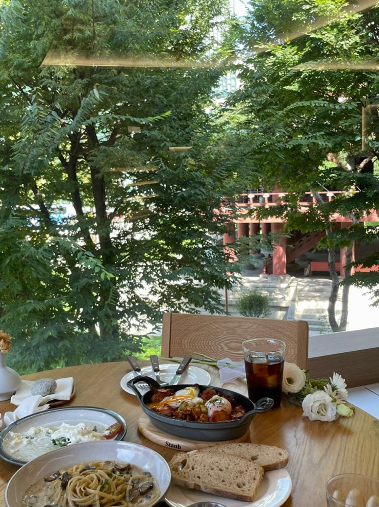 종각역 브런치카페 노우즈 종로 풍경점 분위기좋은 뷰맛집 네이버 블로그