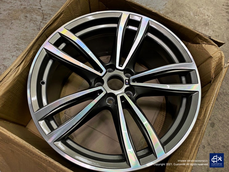 BMW 647M 다이아몬드 컷팅 휠복원 : 네이버 블로그