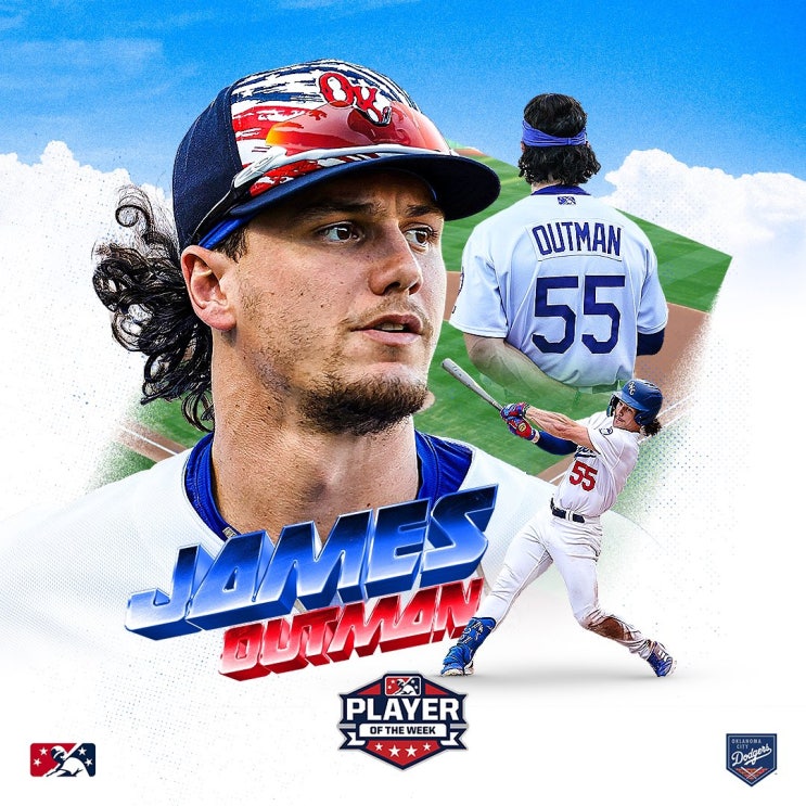 마이너리그를 정복한 제임스 아웃맨 (James Outman) : 네이버 블로그