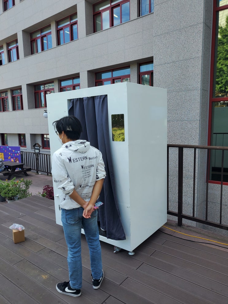 감리교신학대학교 감신월드 최대행사에서 축제 네컷 무인 사진기 장기 단기 렌탈 임대 이용 후기 사진 들입니다 네이버 블로그