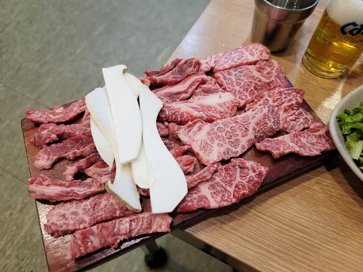 범어동 소고기 맛집 정원 한우 갈비 단골각 네이버 블로그
