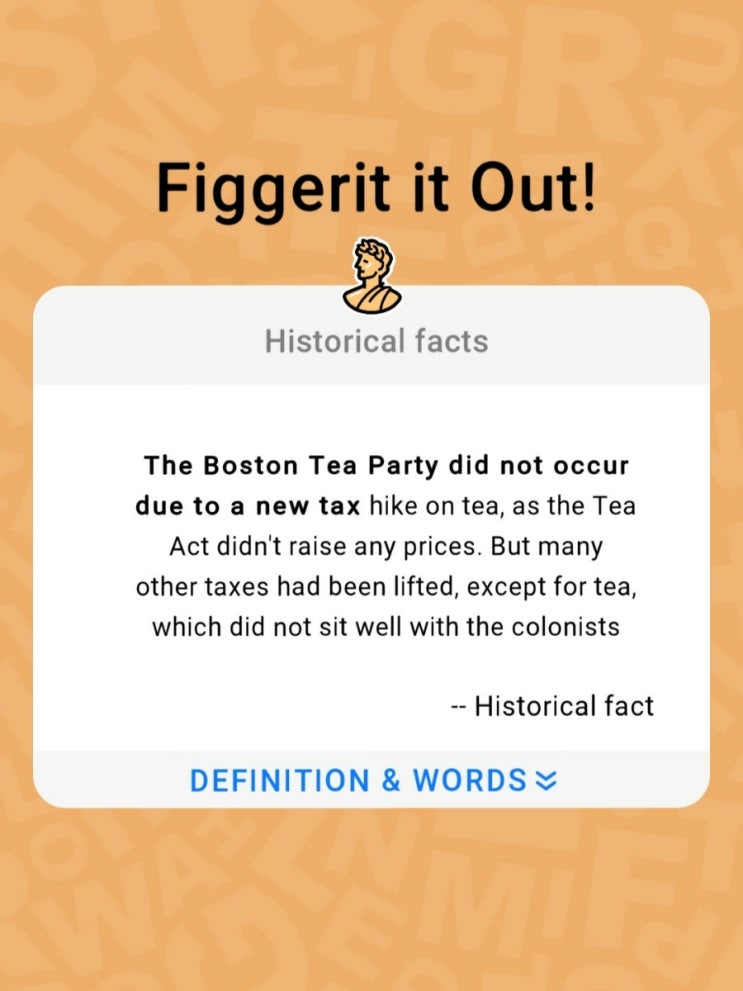 Figgerits 영단어게임 공략5 / historical facts / 영단어공부, 영어어플 : 네이버 블로그