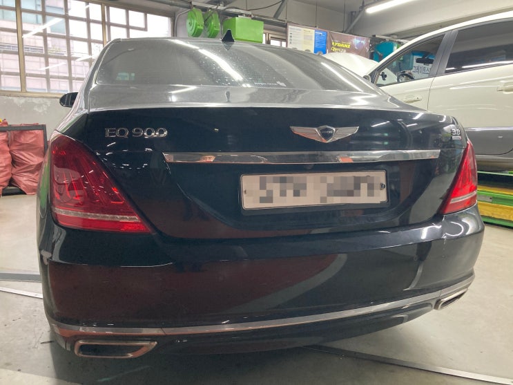 [현대 제네시스 EQ900] 엔진 경고등 수리 : 네이버 블로그