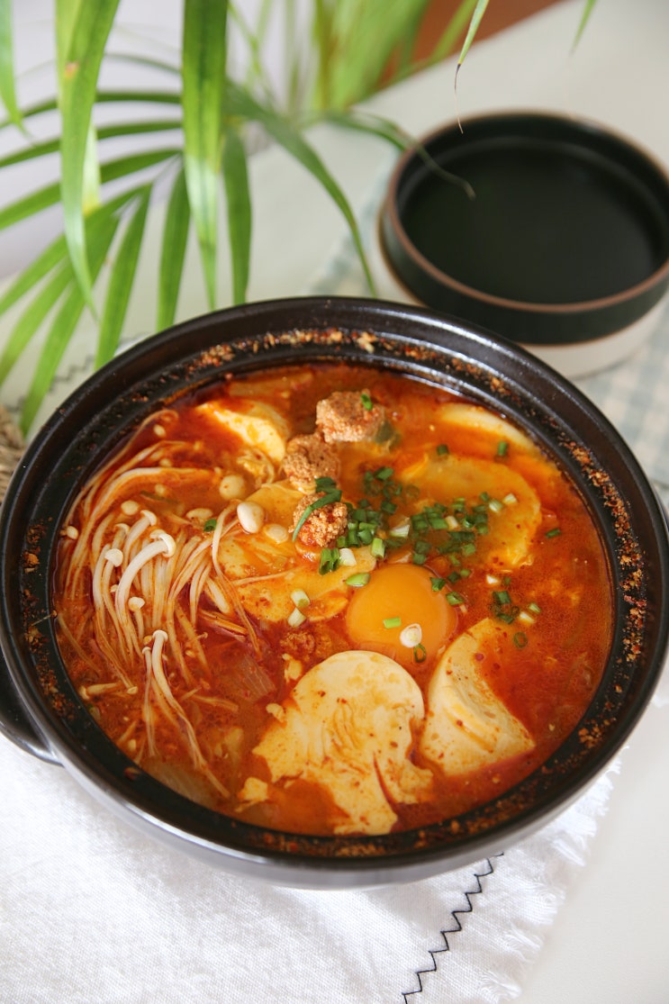 명란요리 순두부찌개 끓이는법 재료 명란넣은 맵칼한 순두부찌개 레시피 네이버 블로그
