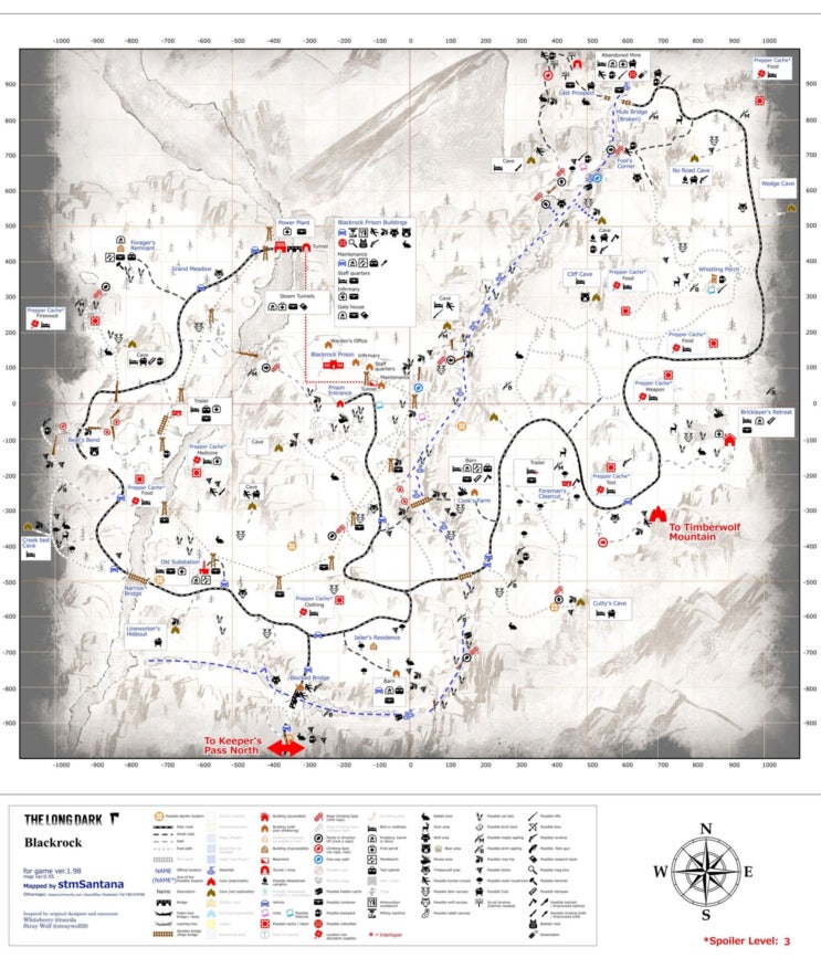 3D 전체 지도 포함 ) 더롱다크 최신 지도 모음 및 지역 소개 : 네이버 블로그